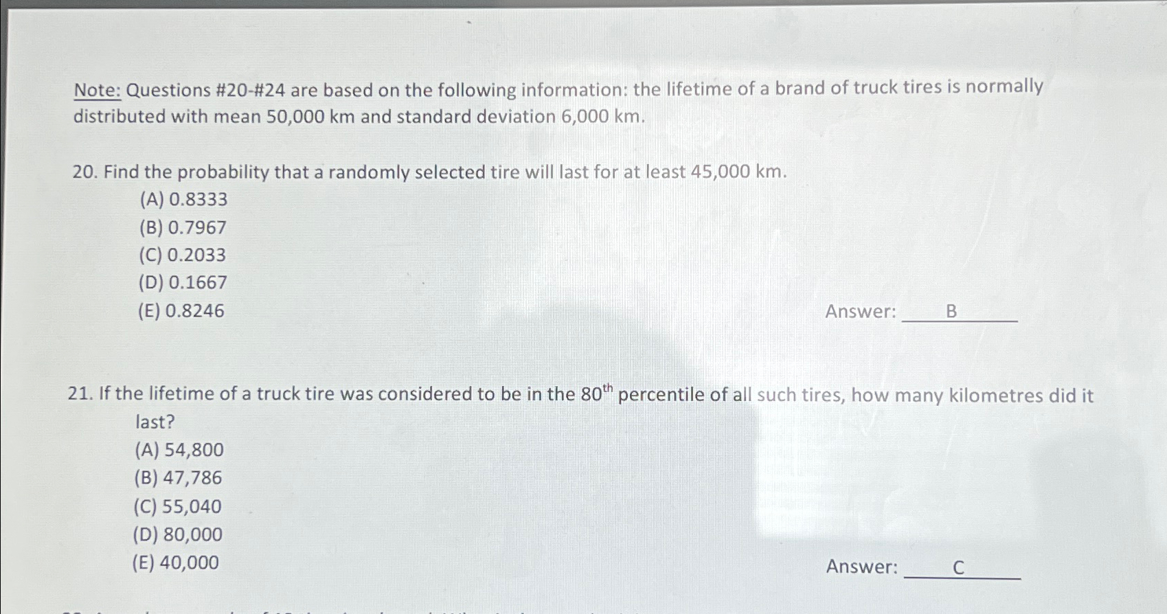 Solved Please answer question 21 | Chegg.com
