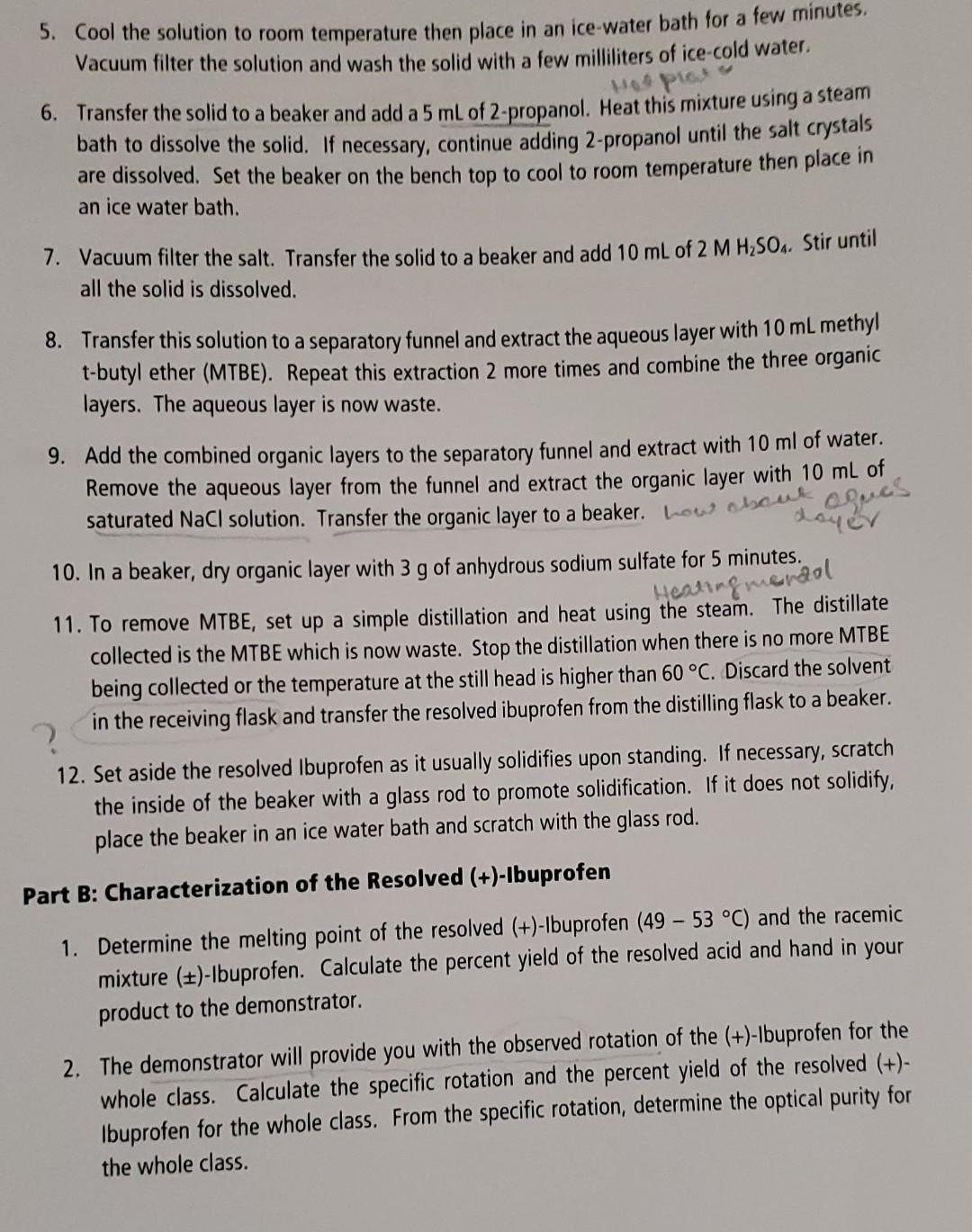 Solved Part B: Characterization of the Resolved | Chegg.com