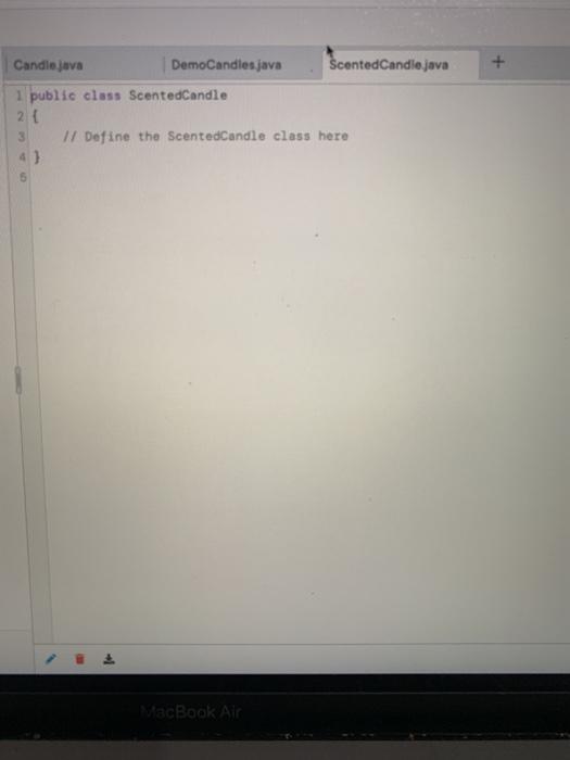 Solved Mick's Wicks makes candles in various sizes. Create a | Chegg.com