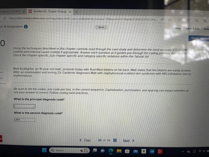 Solved Using the techniques described in this chapter | Chegg.com