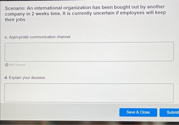 4-3 Appropriate Communication Channels and Meas... 1) | Chegg.com
