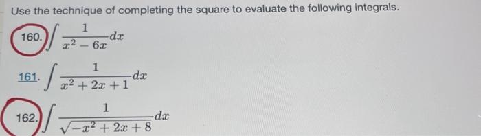 Solved Use the technique of completing the square to | Chegg.com