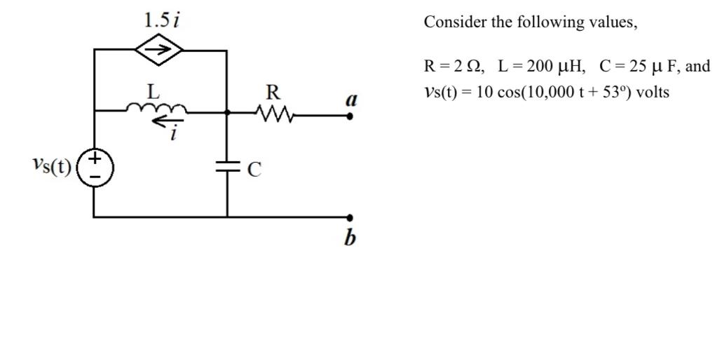 Solved For the following circuit, determine the Thevanin | Chegg.com