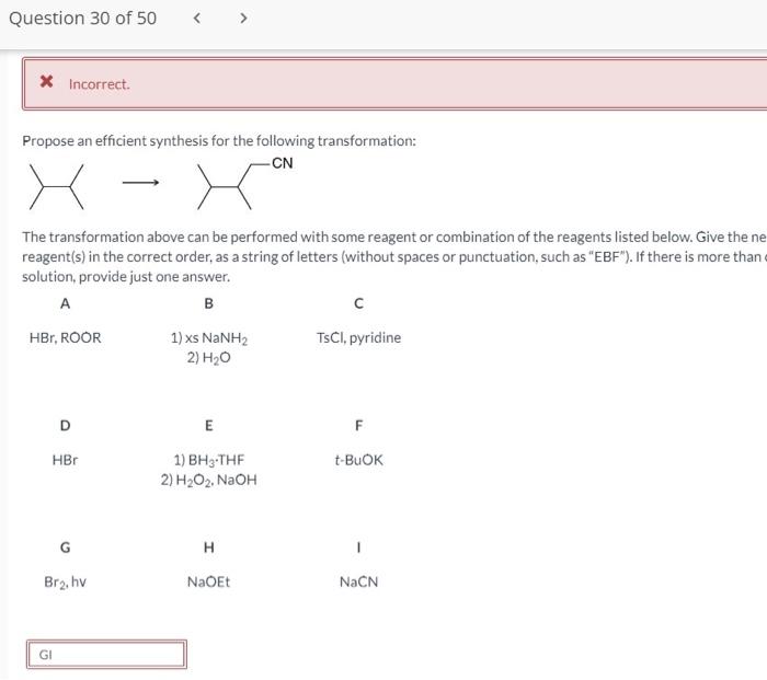 Solved Propose an efficient synthesis for the following | Chegg.com
