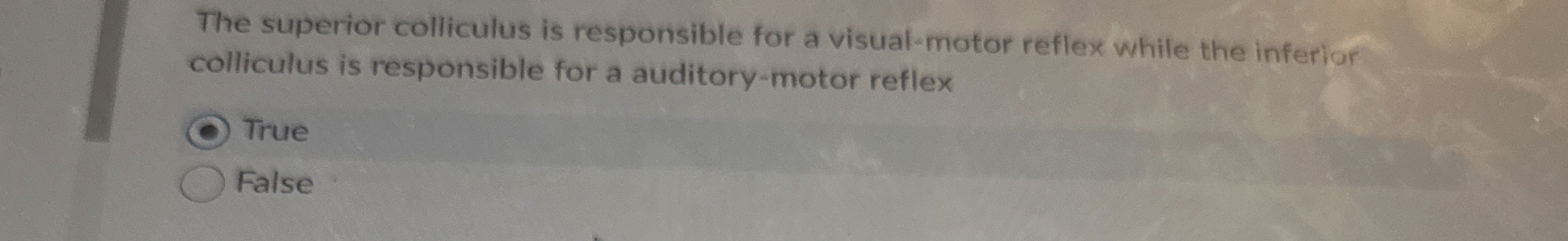 Solved The superior colliculus is responsible for a | Chegg.com