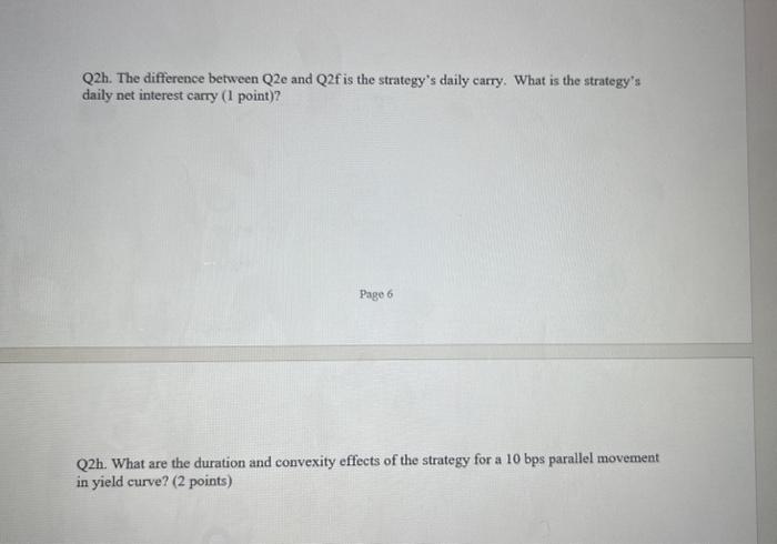Solved Q2h. The difference between Q2e and Q2f is the | Chegg.com