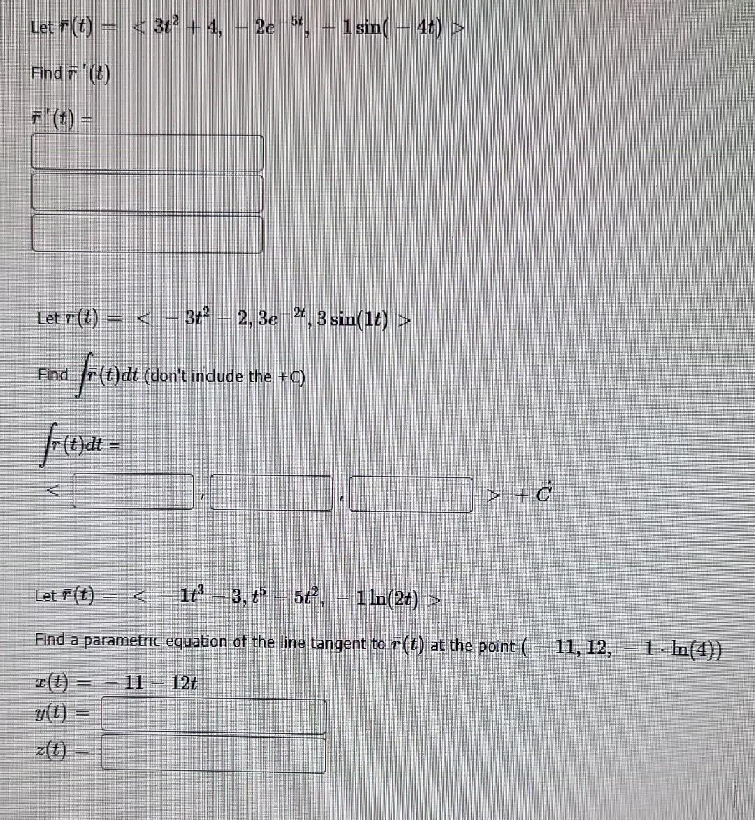 Solved Let 7 (t) Find (t) F' | Chegg.com