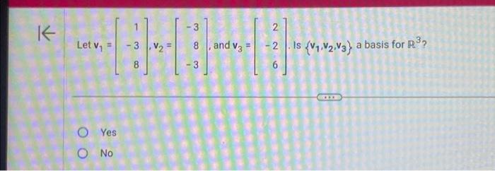 Solved Let ( mathbf{v}_{1}=left[egin{array}{r}1 \ -3 \ | Chegg.com