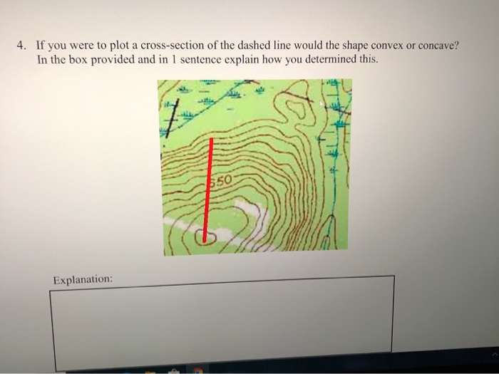 Solved 4. If you were to plot a cross-section of the dashed | Chegg.com