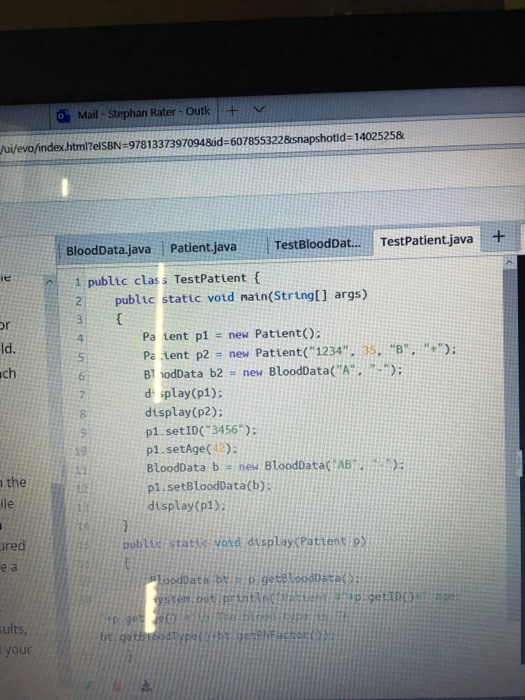 Programming Exercise 4-4 Instructions 1. Create a | Chegg.com