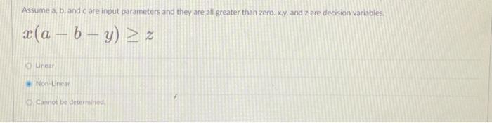 Solved Assume 3,b, and c are input pararneters and they are | Chegg.com
