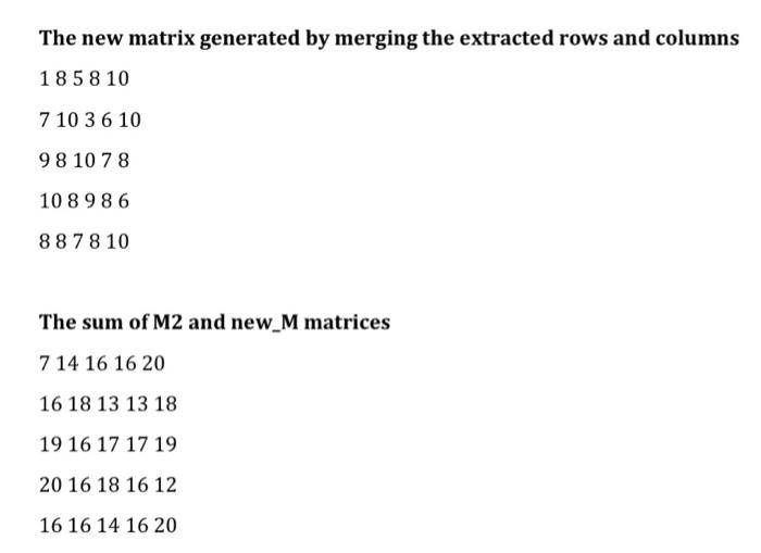 Solved i should creat the code in matlab according to the | Chegg.com