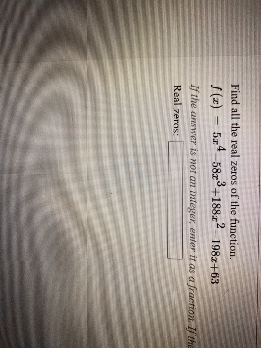 Solved Write the cubic polynomial function f() in expanded | Chegg.com