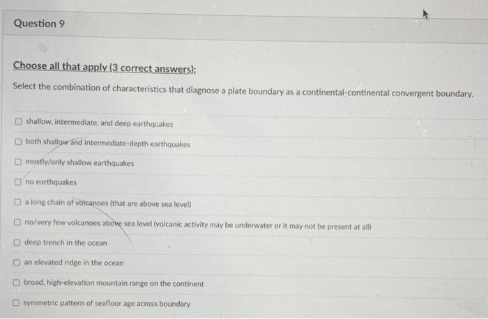 Solved Choose all that apply ( 3 correct answers); Select | Chegg.com