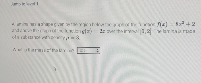 Solved Jump to level 1 A lamina has a shape given by the | Chegg.com