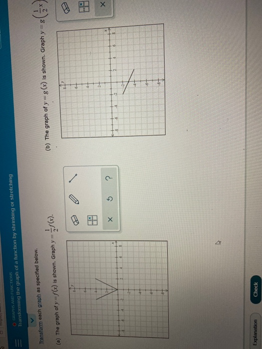 Solved OGRAPHS AND FUNCTIONS Transforming the graph of a | Chegg.com