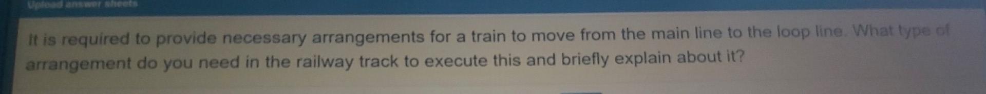 Solved It is required to provide necessary arrangements for | Chegg.com