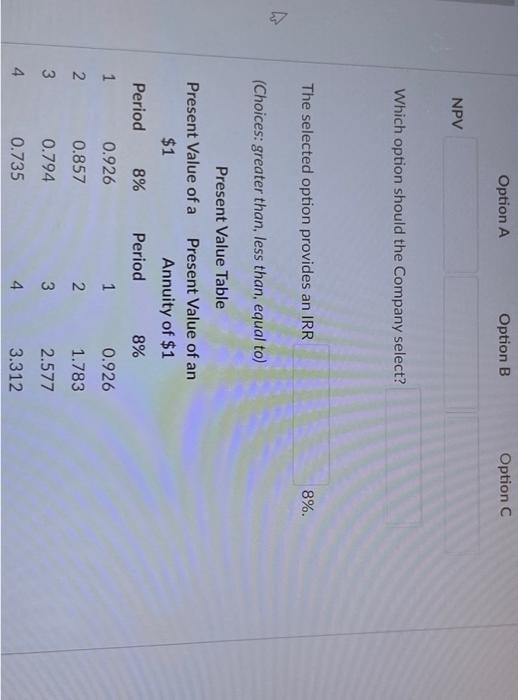 Solved XYZ Manufacturing Corporation wants to purchase new | Chegg.com