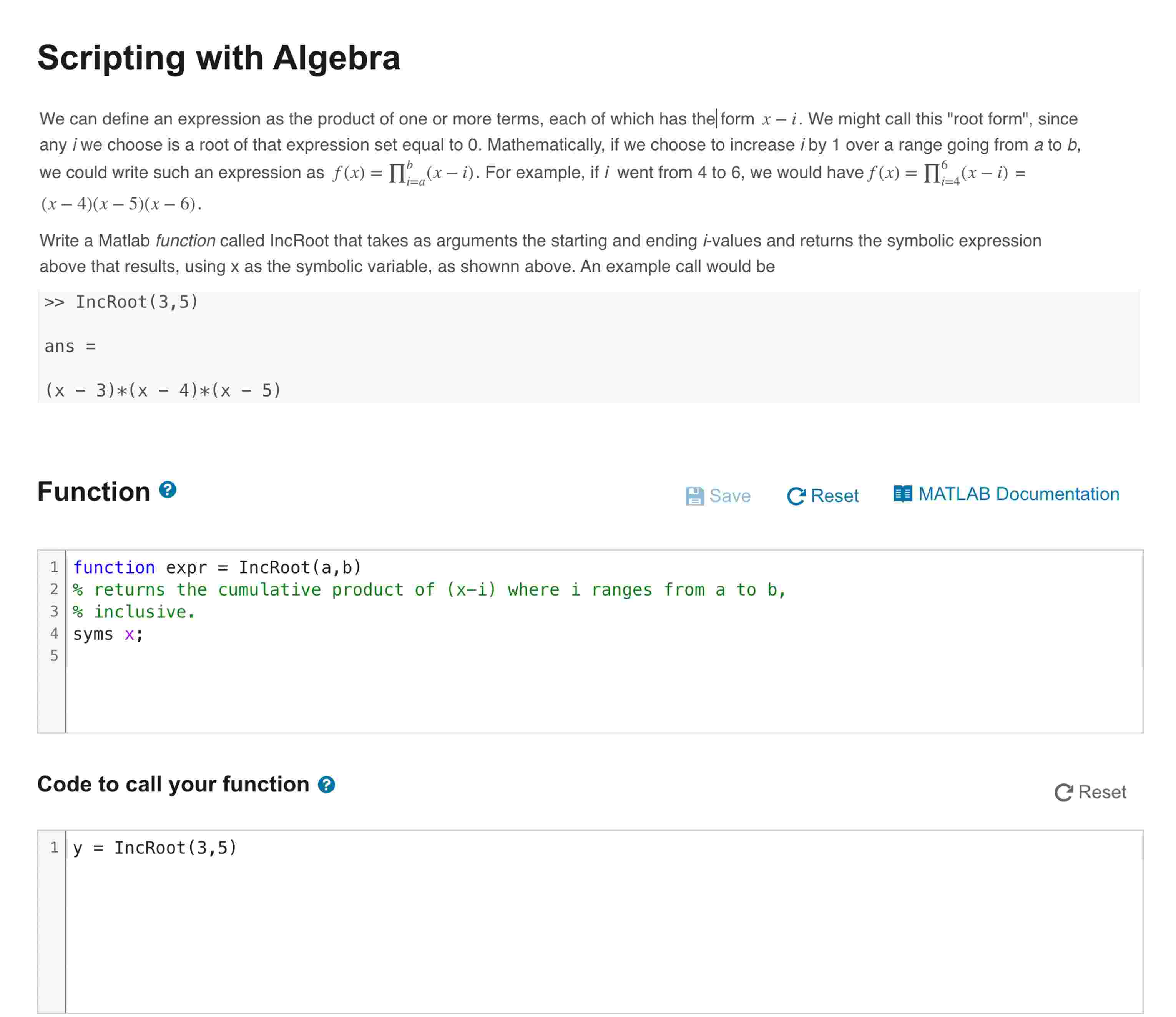 Solved Give me ﻿a matlab code for this thank youScripting | Chegg.com