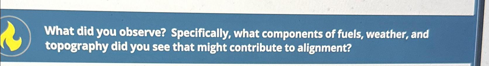 Solved What did you observe? Specifically, what components | Chegg.com