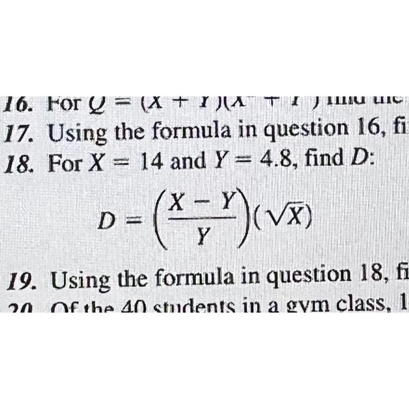 Solved For Q=(x+r)(x+r) ﻿nnu unUsing the formula in question | Chegg.com
