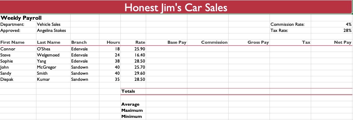 Solved 1. ﻿Open the attached workbook. In F7 ﻿calculate Base | Chegg.com