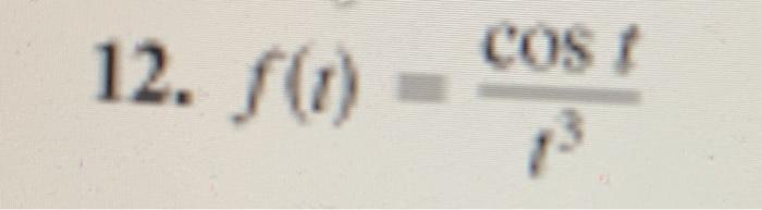 Solved In Exercises 7-12, use the Quotient Rule to | Chegg.com