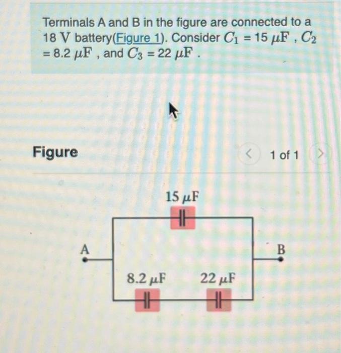 Solved Terminals A And B In The Figure Are Connected To A 18
