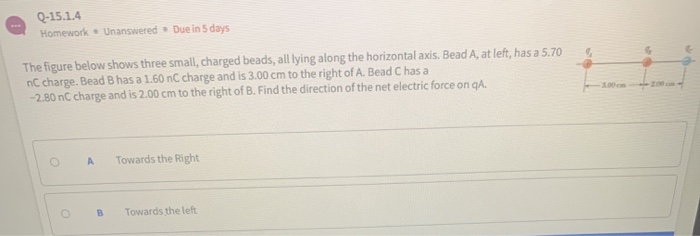Solved Q-15.1.4 Homework – Unanswered Due in 5 days The | Chegg.com