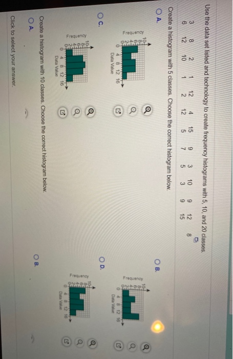 Solved Use the data set listed and technology to create | Chegg.com