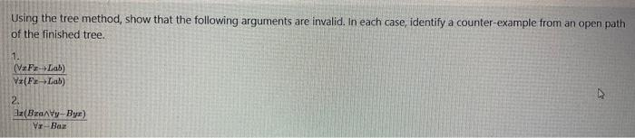 Using the tree method, show that the following | Chegg.com