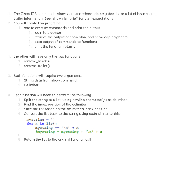 Solved The Cisco IOS commands 'show vlan' and 'show cdp | Chegg.com