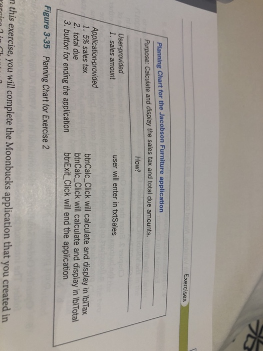 Solved I am working in visual studio with the visual basic | Chegg.com