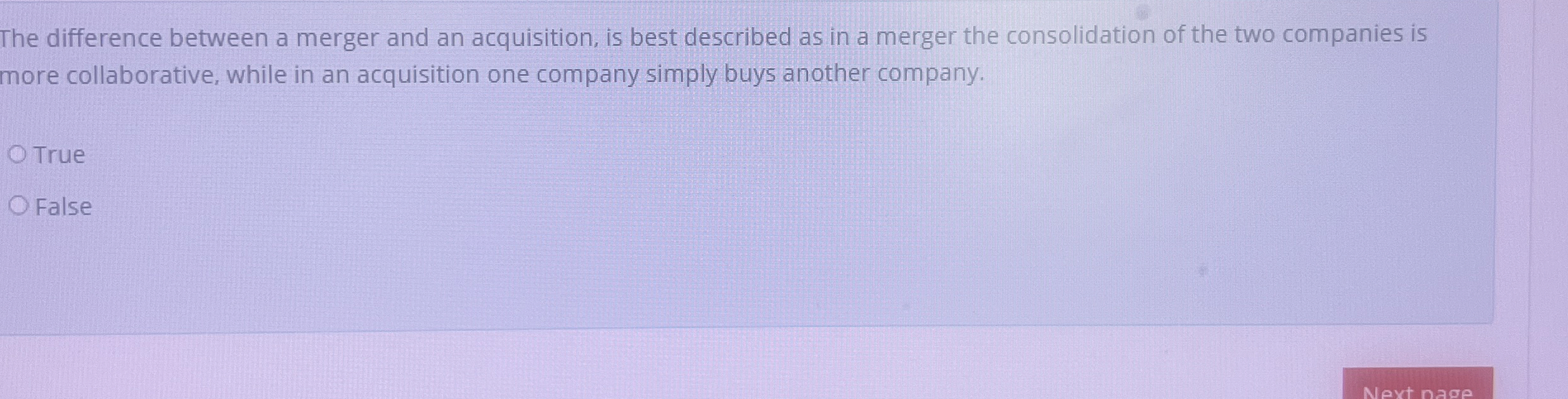 Solved The difference between a merger and an acquisition, | Chegg.com