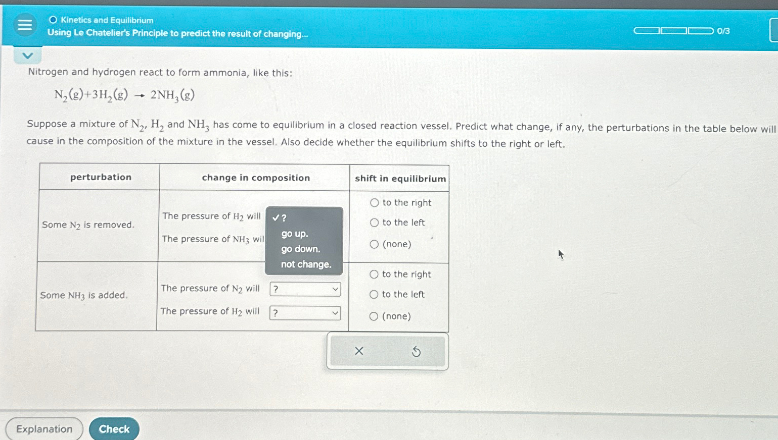 Solved Kinetics and EquilibriumUsing Le Chatelier's | Chegg.com
