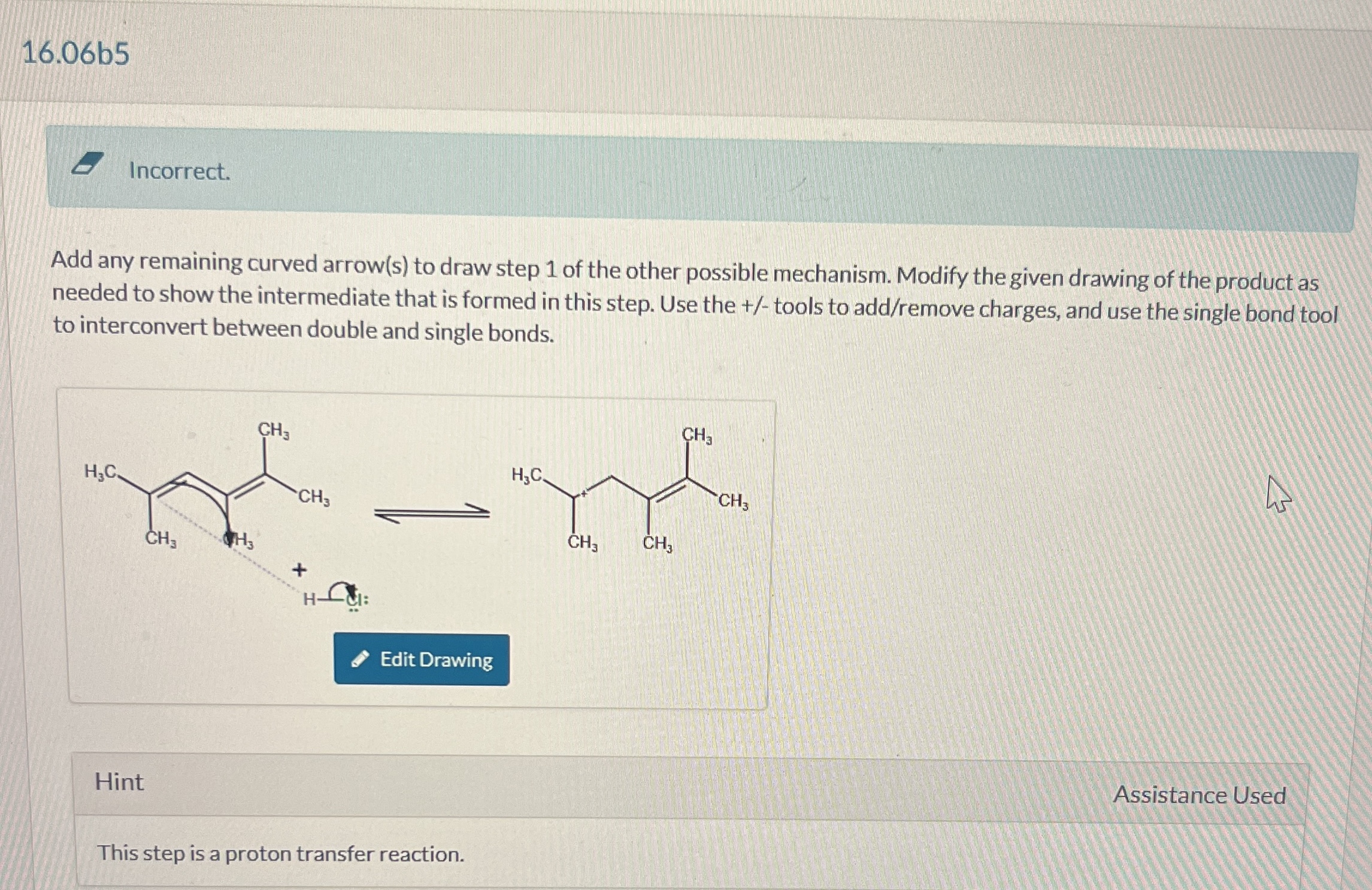 Solved Incorrect.Add any remaining curved arrow(s) ﻿to draw | Chegg.com