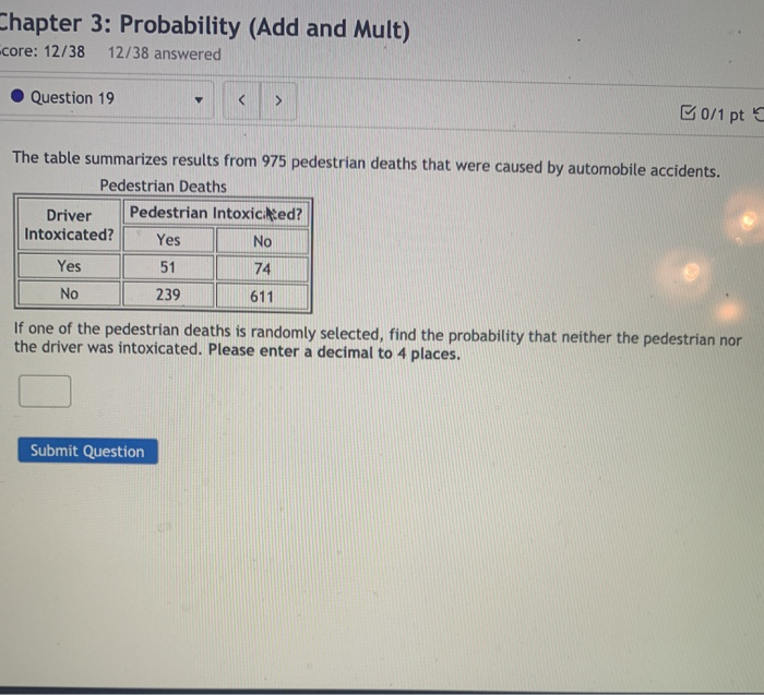 Solved Chapter 3: Probability (Add and Mult) core: 12/38 | Chegg.com