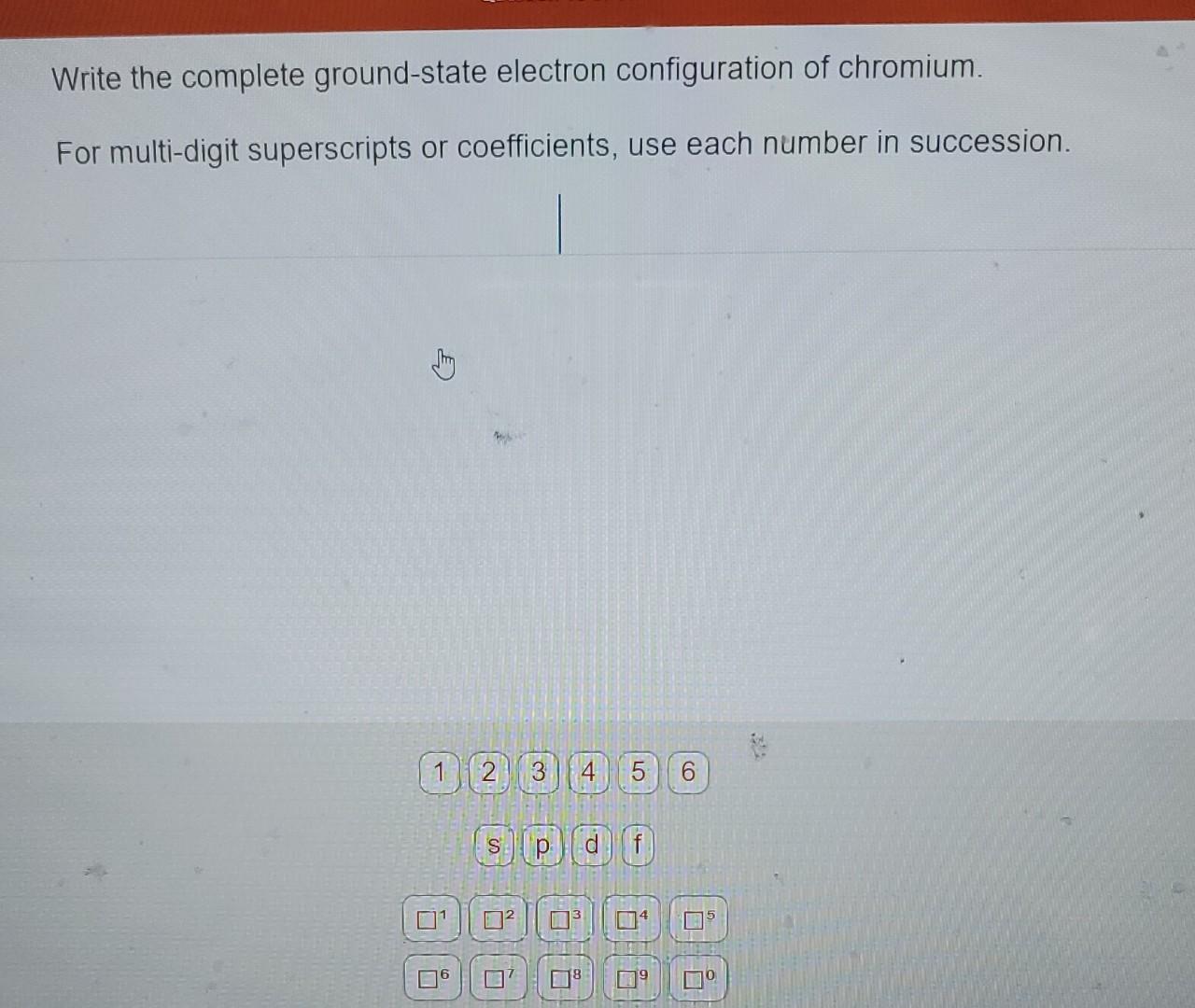 Solved Write The Complete Ground State Electron