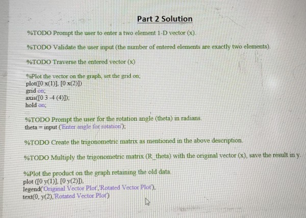 Solved I need to create a math lab program that does tge | Chegg.com