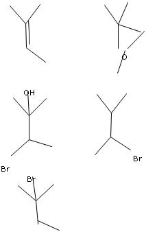 Solved construct a 3-step synthesis of 2-methyl-2-butanol | Chegg.com