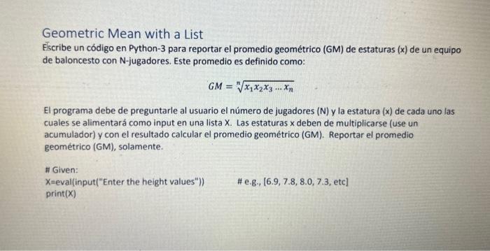 Solved Use Pythonwrite A Code In Python 3 To Report The