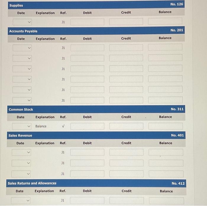 Solved Pharoah Hardware Store completed the following | Chegg.com