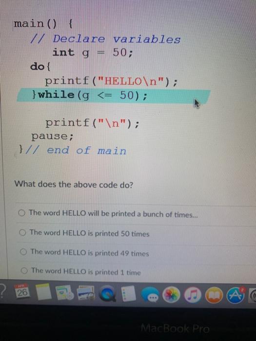 Solved 'Y') { main() { // Declare variables char flag = Y'; | Chegg.com