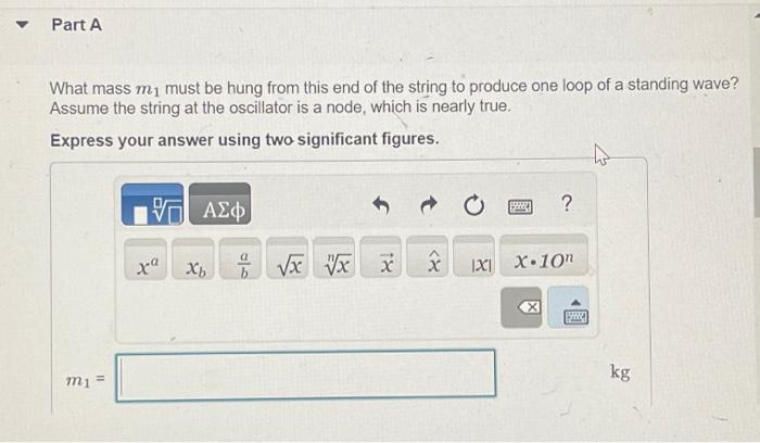 Solved Problem 15.53 One end of a horizontal | Chegg.com