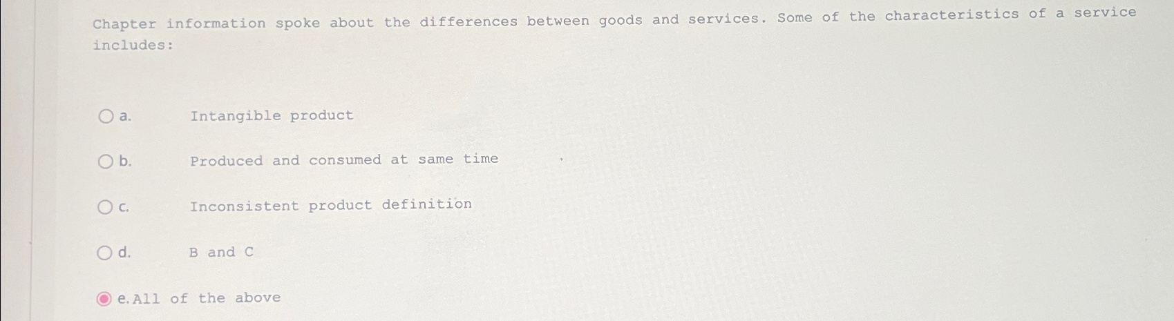 Solved Chapter information spoke about the differences | Chegg.com