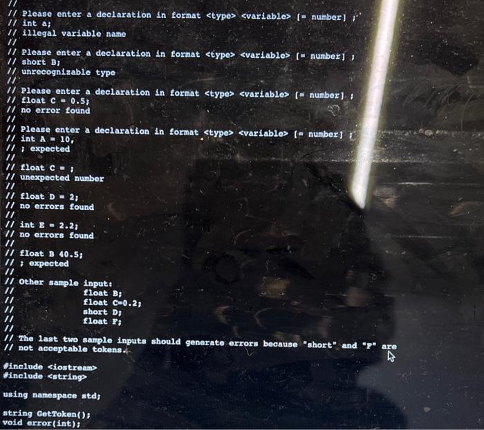 Solved // CS4303 Progratming Language concepts /1 Lab | Chegg.com