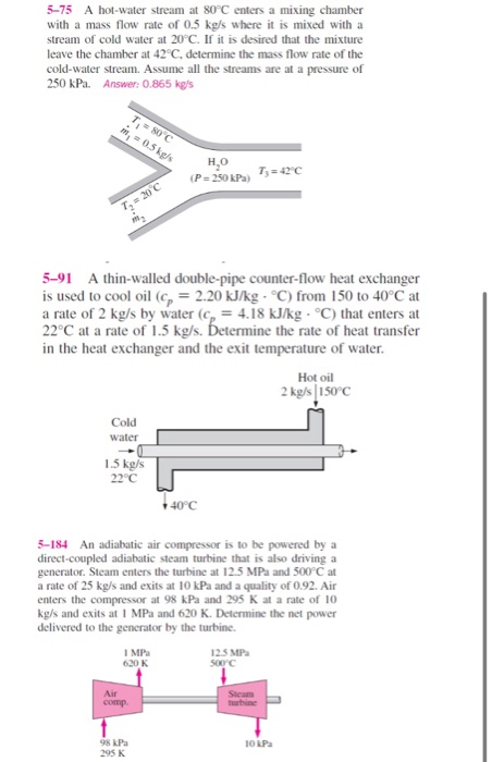 Solved 5-30 Air enters an adiabatic nozzle steadily at 300 | Chegg.com