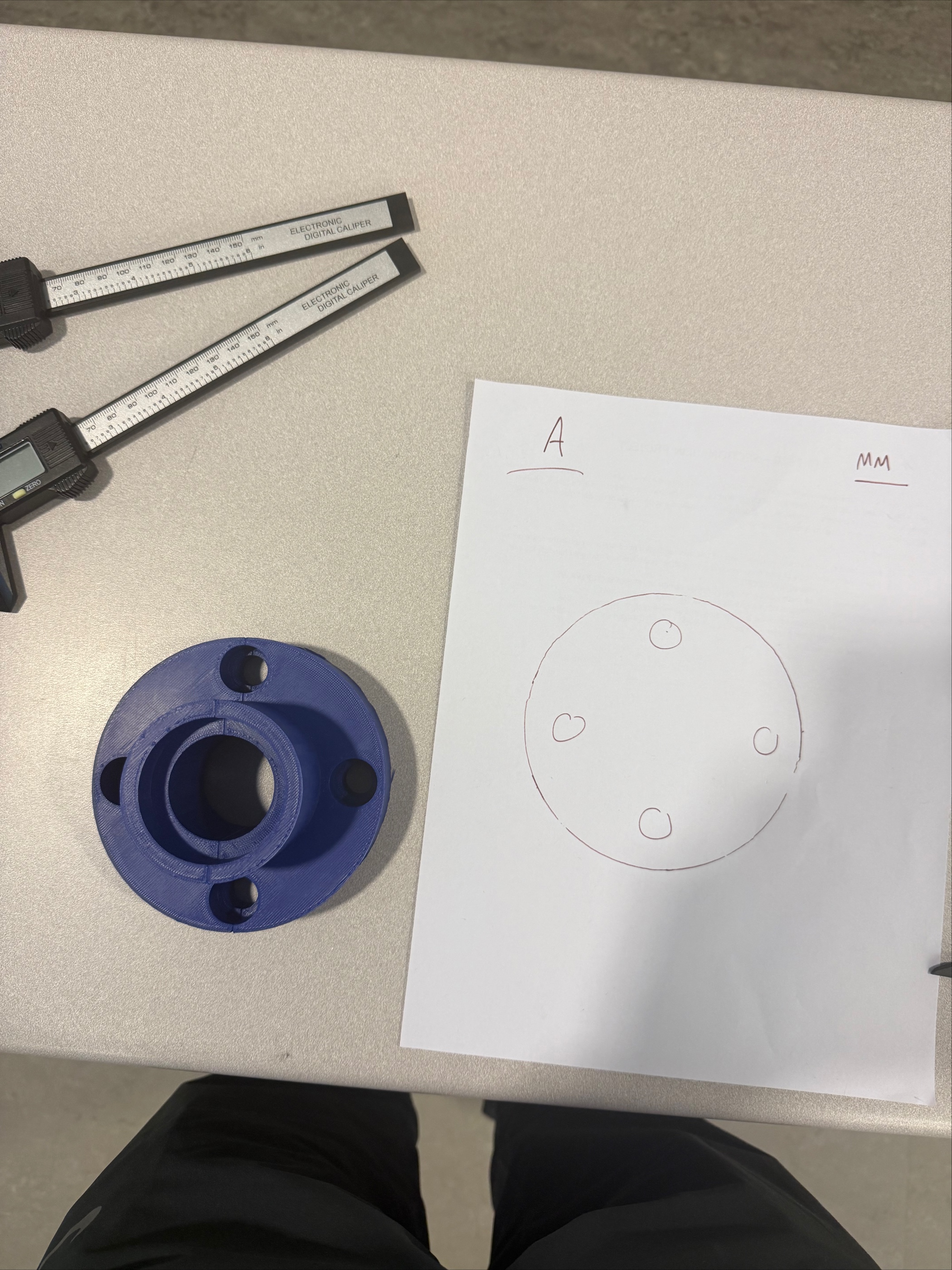 Give me a front, top and right side view hand sketch | Chegg.com
