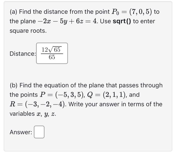 Solved i need the answer for b) | Chegg.com