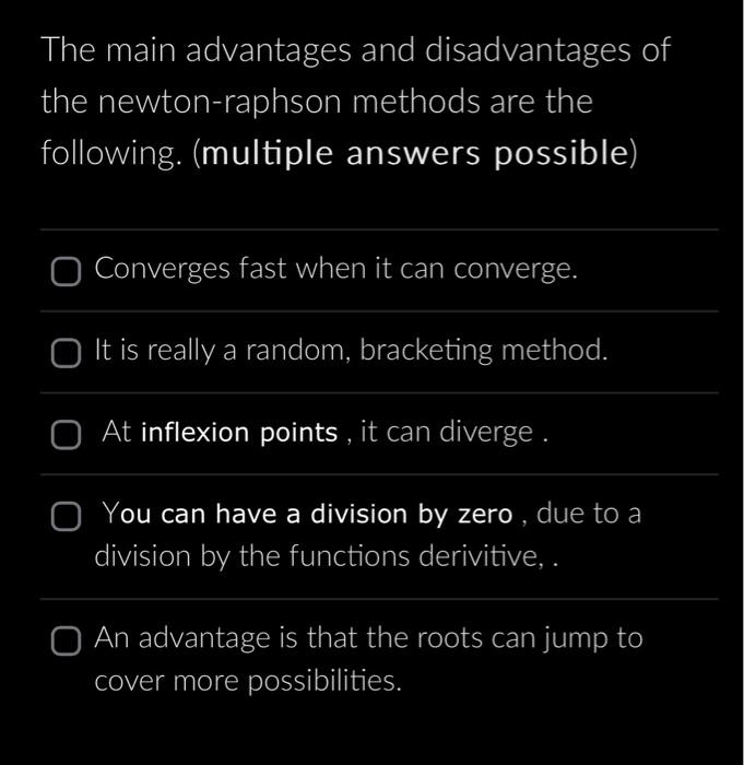 Solved he main advantages and disadvantages of he | Chegg.com